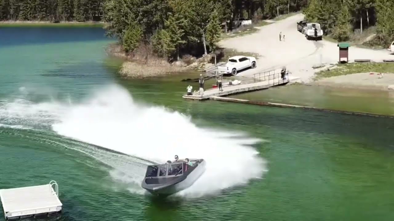 Coyote Manufacturing’s “Hunter Special” JetBoat