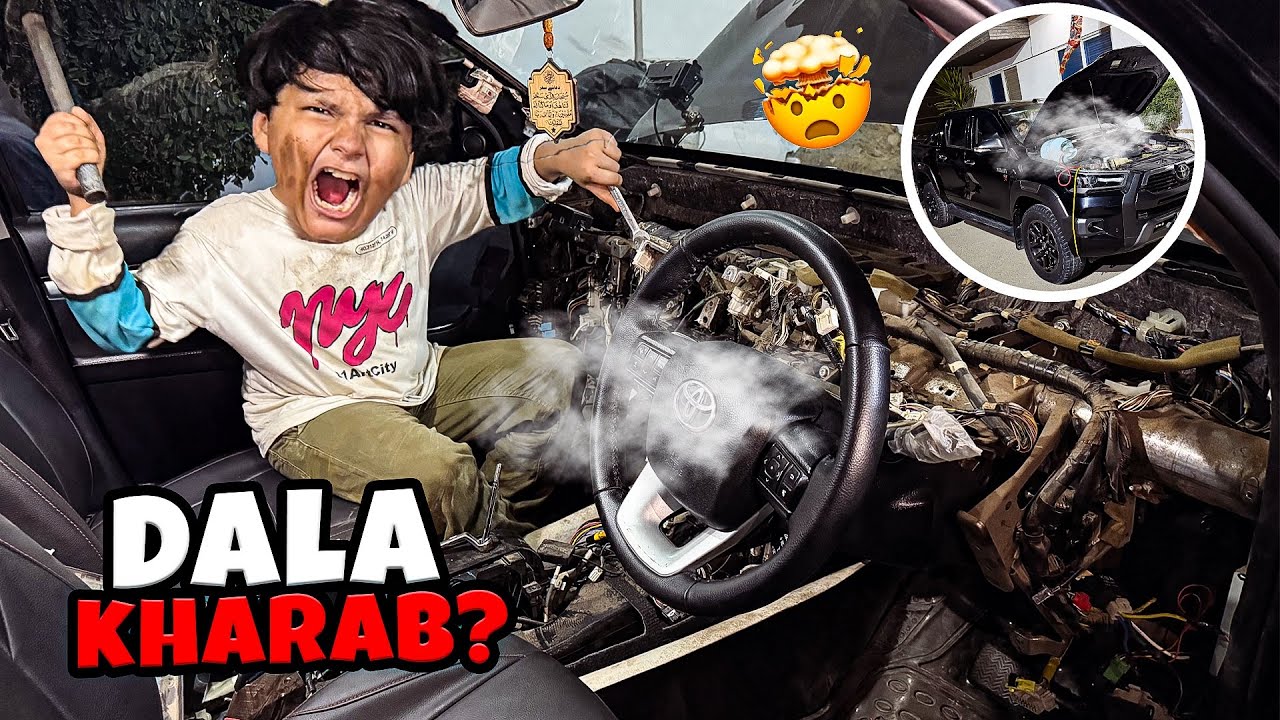 Ali NY caused 2 car damage 😳 ||