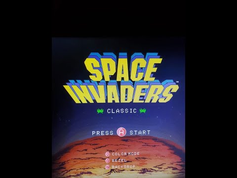 Space Invader High Score 110,500 points