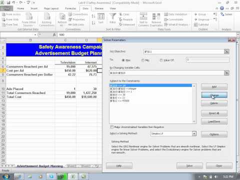 Solver Step 2 and Scenario Manager.mp4