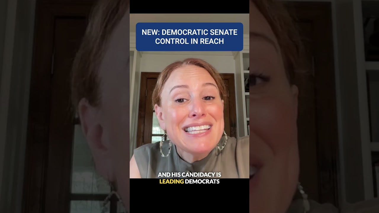 Control of the Senate is creeping closer for Democrats.