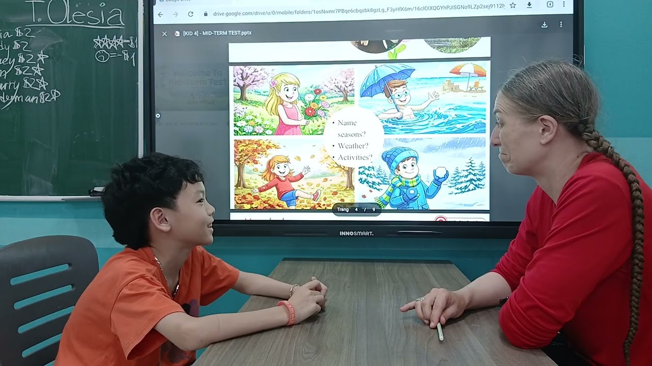 Đức Vinh David - Kid 4 Midterm Test 