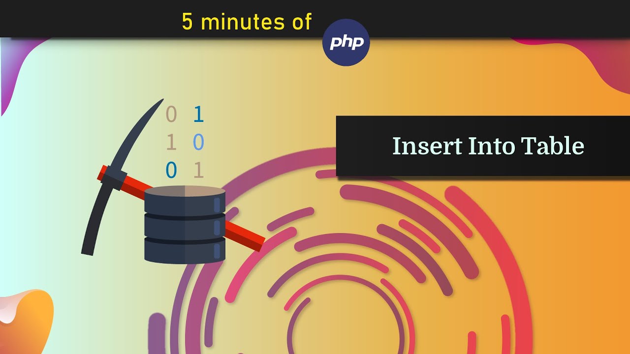 Insert Into Database Table - Simple Technique