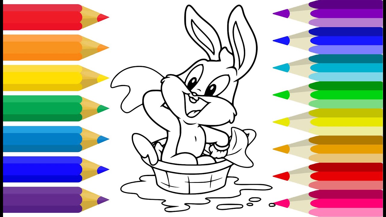 Bugs Bunny Coloring Fun with The Coloring Crews!