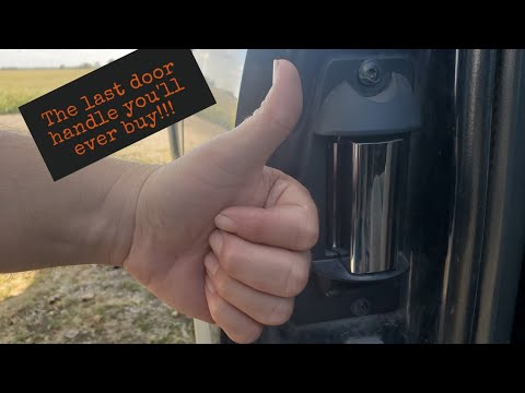 Problem Solved! Last door handle you'll ever need for 99-06 extended cab Chevy/GMC pickup!!!