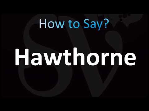 How to Pronounce Hawthorne (CORRECTLY!)