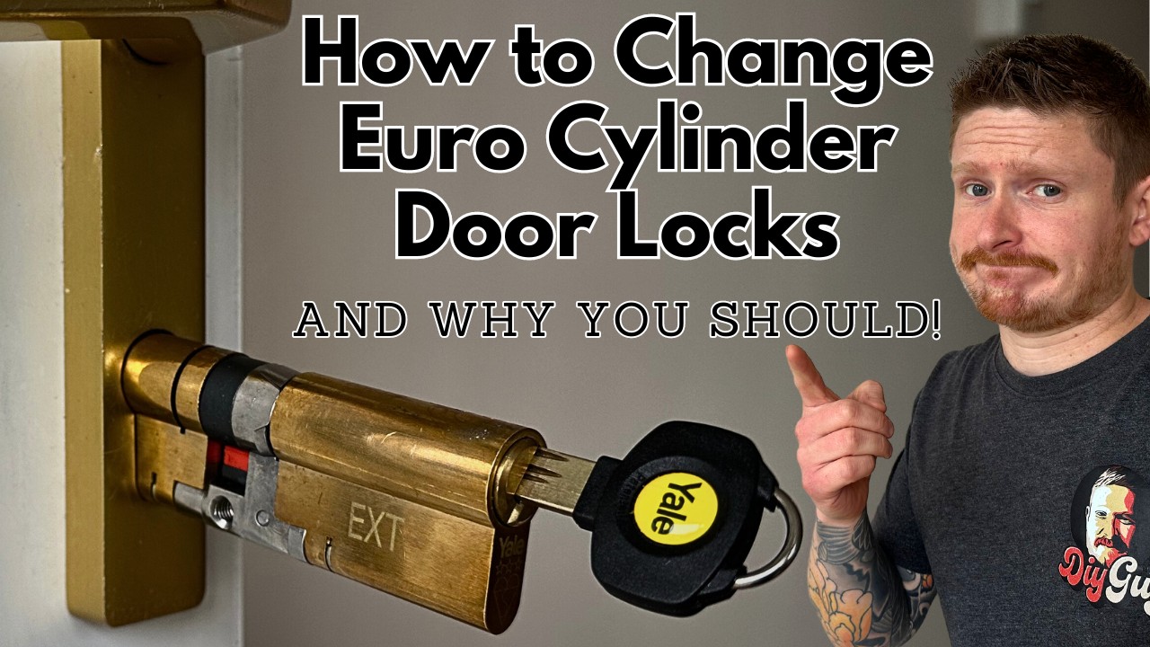 How to Change a Euro Cylinder Door Lock and How to Avoid Lock Snapping!