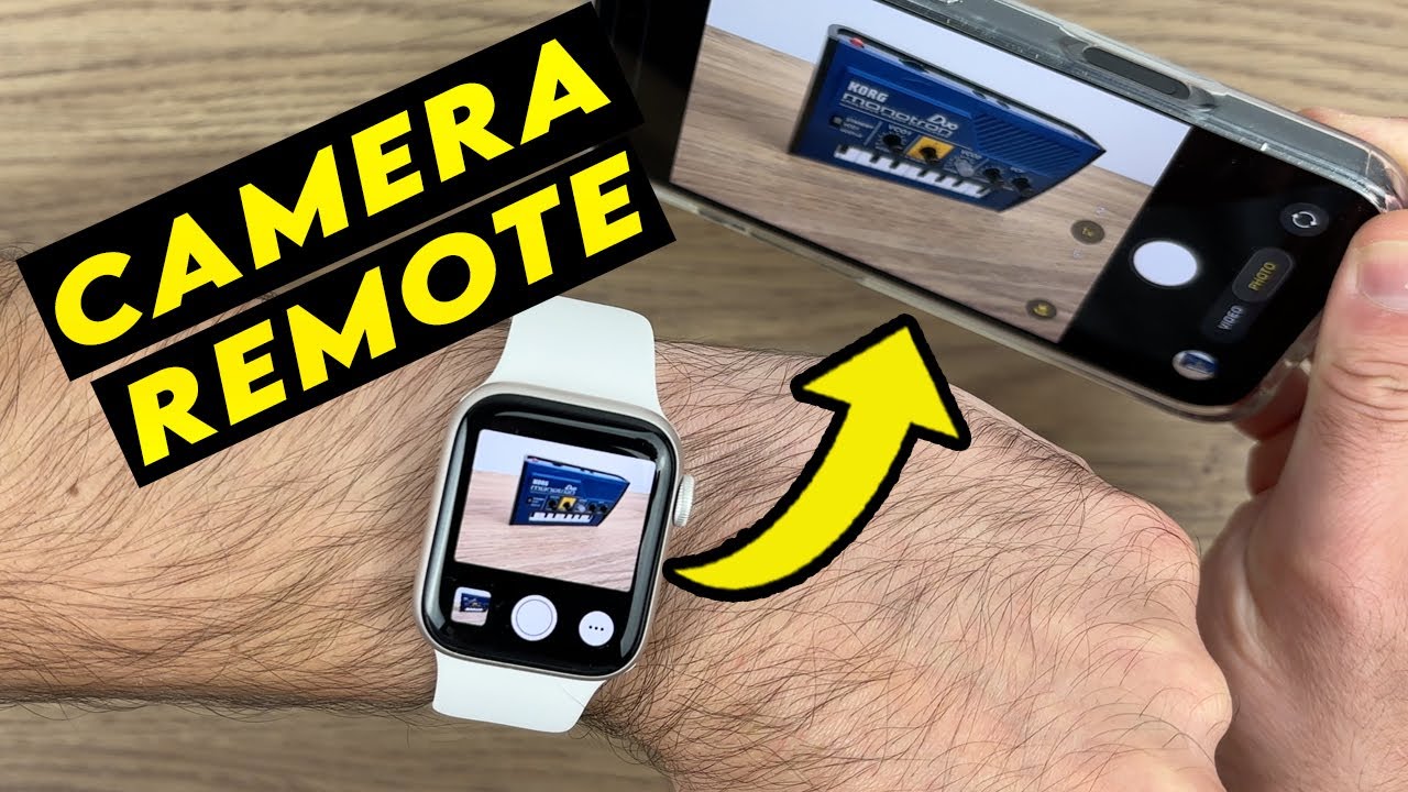 Apple Watch : How to Use it as an iPhone Camera Remote
