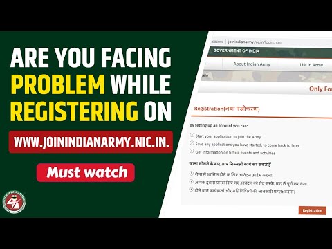 Are You Facing Problem While Registering on WWW.JOININDIANARMY.NIC.IN