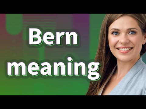 Bern | meaning of Bern