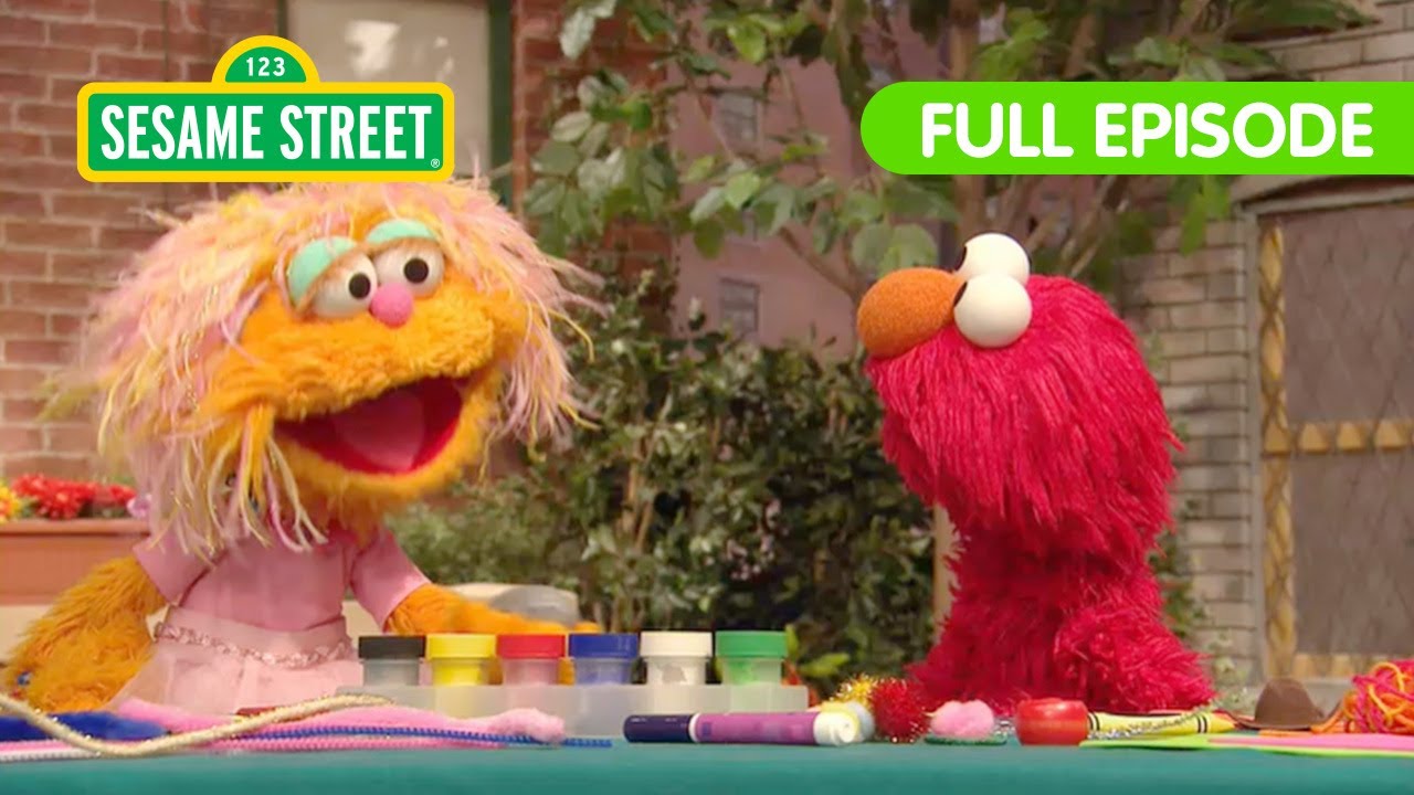 Elmo's Playdate with Zoe and Rocco! | THREE Sesame Street Full Episodes