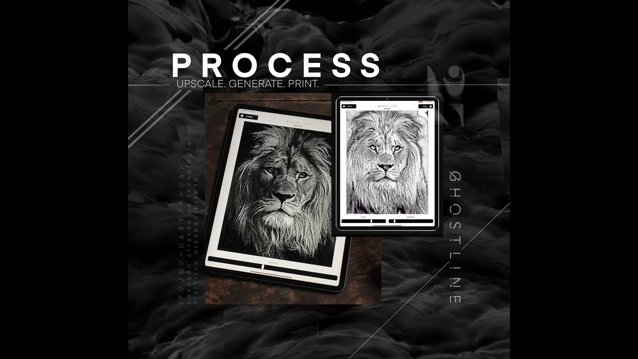 GHOSTLINE APP TUTORIAL: THE PROCESS