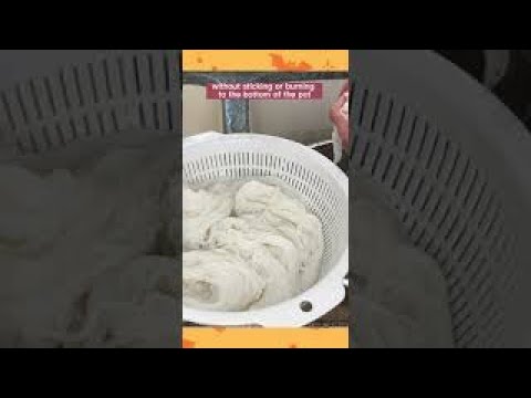 The Secret To Cook Perfectly Rice Vermicelli Noodle Without Burning