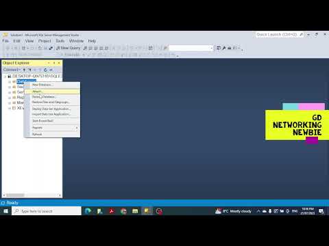 Install Restore Northwind SQL Server Sample Database