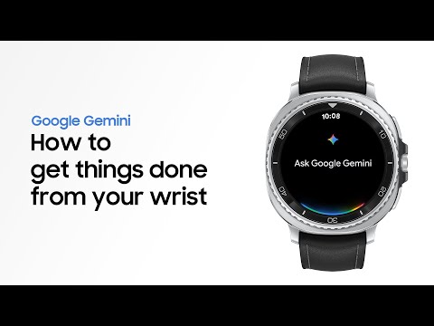 How to use Google Gemini | Galaxy Watch8 Series | Samsung