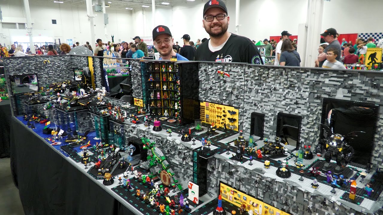 Huge LEGO Batman Batcave Packed with Vehicles, Batsuits & Weapons