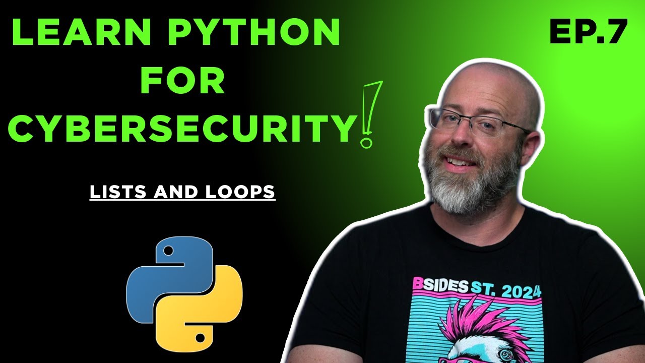 Learn Python: Ep.7 - Lists and Loops