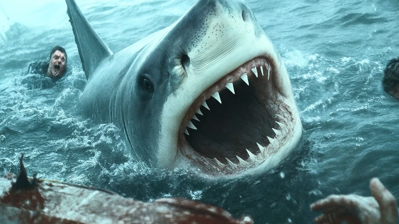 BEST HORROR Movie | Lost at sea, battling both shark and survival | Full Movies in English HD