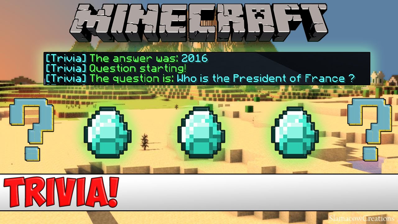 Minecraft Plugin Tutorial - Trivia