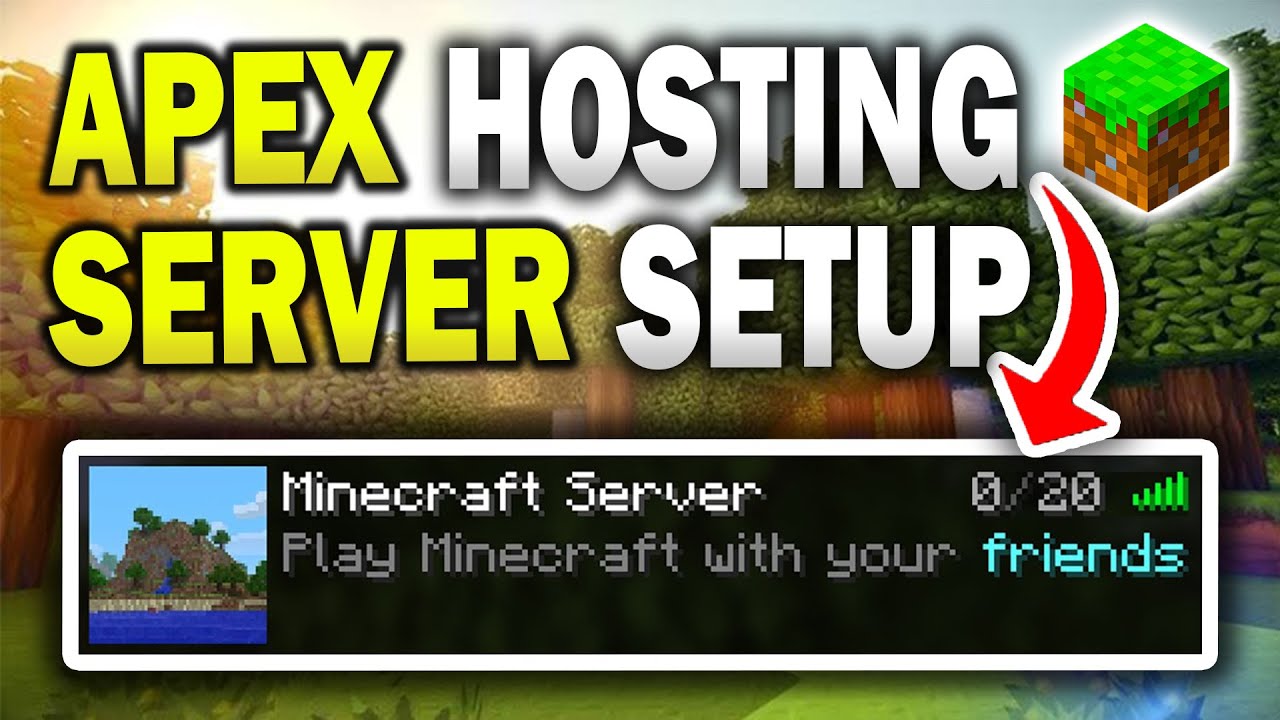 How To Set Up Minecraft Server with Apex Hosting (2026)