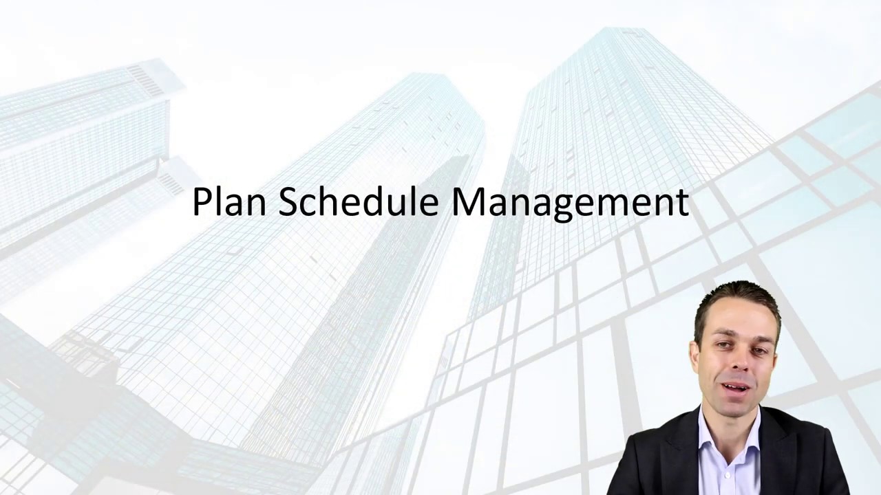 6.1 Plan Schedule Management | PMBOK Video Course
