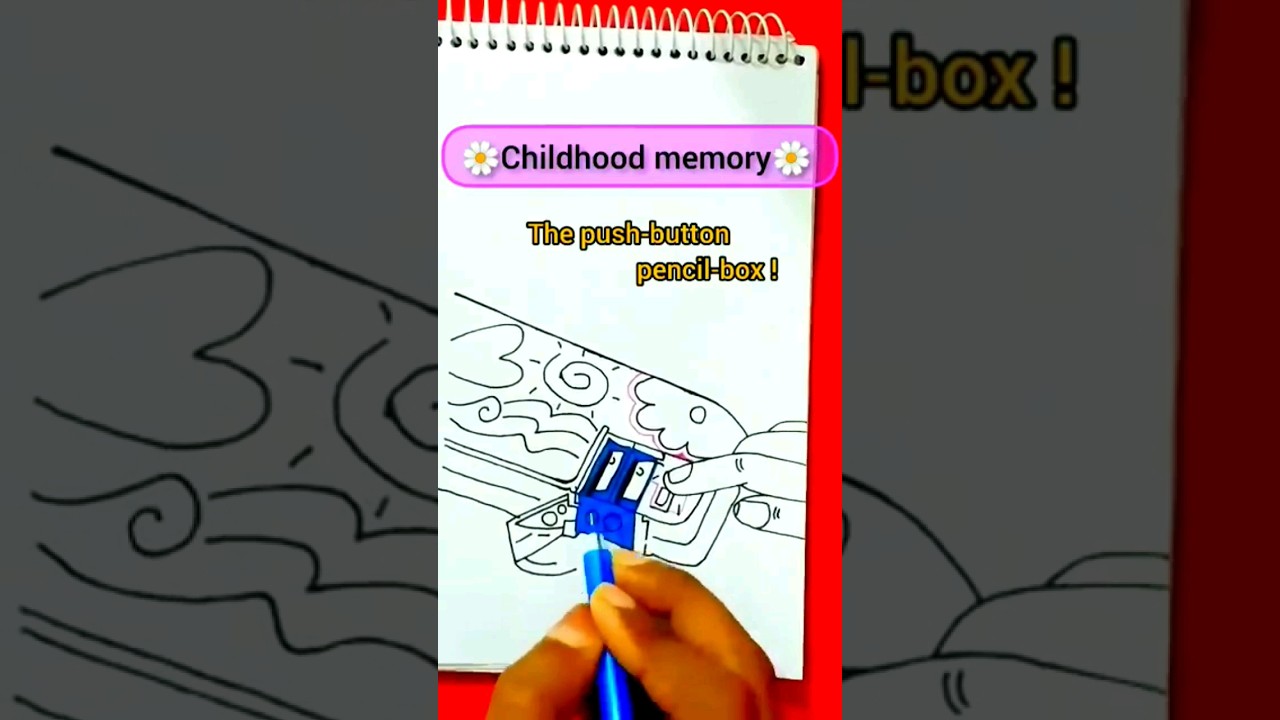 Push button..#drawingtutorial #shorts #viral #trending