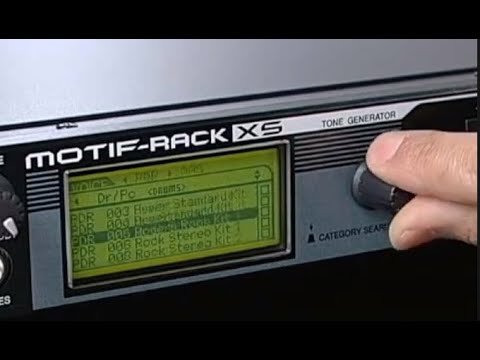 Yamaha Motif XS Rack Tone Generator 2000s | Reverb