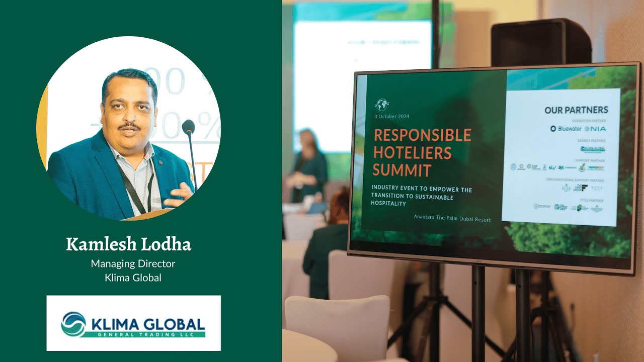 Kamlesh Lodha, MD at Klima Global General Trading LLC & Retrofit Solutions, speaks at RHS2024