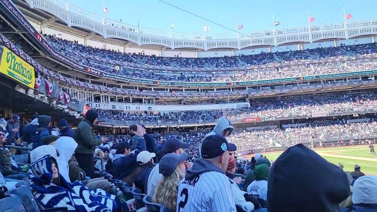 Yankee Stadium section 113 row 8