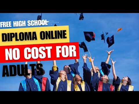 Free High School Diploma Online No Cost For Adults