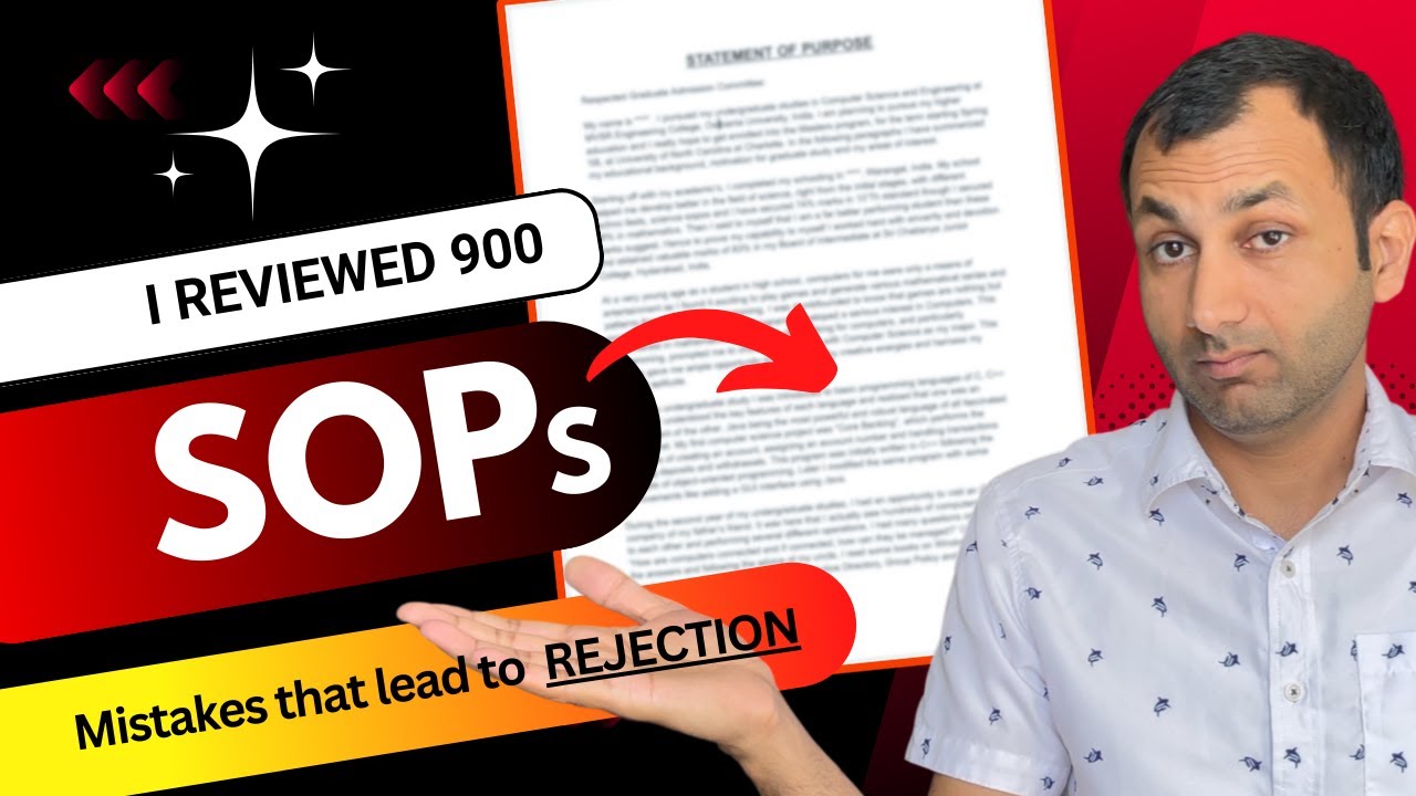 Common SOP Mistakes That Lead to Rejection for MS and PhD Applicants ...