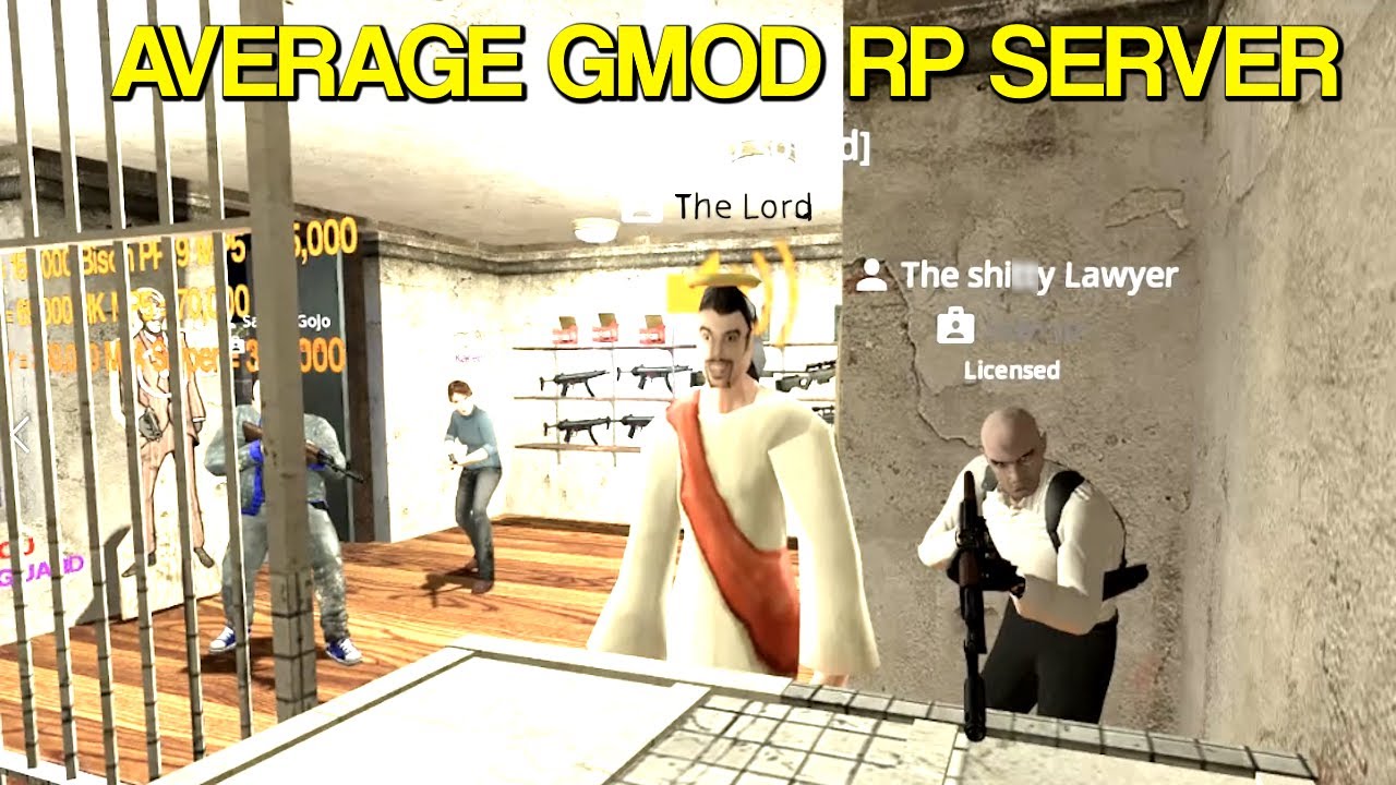 What An Average Garry's Mod Roleplay Server Be Like In 2025...