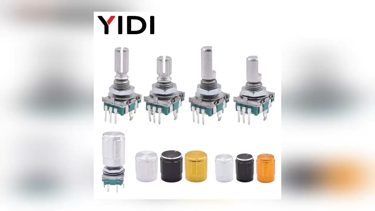 5/10pcs 20 Position Incremental 360 Rotary Encoder Knob Button Switch EC11 Arduino