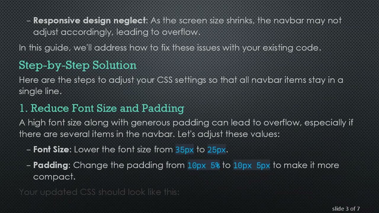Fixing Your Navbar Overflow: How to Keep List Items in a Single Line