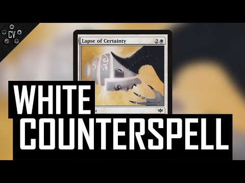 PLAY THIS WHITE COUNTERSPELL IN COMMANDER! Lapse of Certainty #Shorts