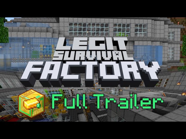 Legit Survival Factory Minecraft Map