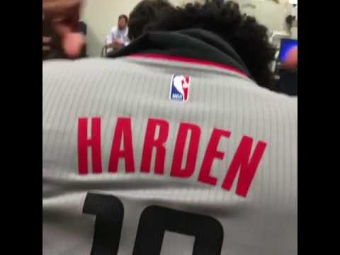 Paul George fan buys James Harden Jersey