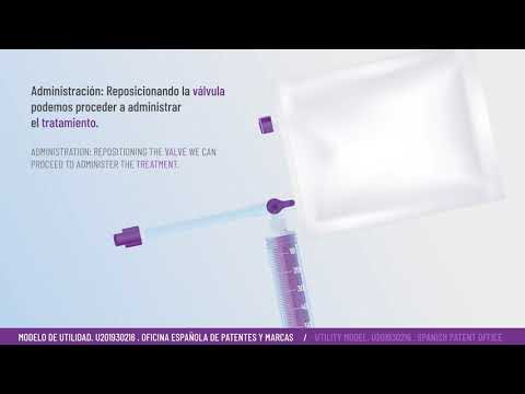 Hazardous drug enteral device