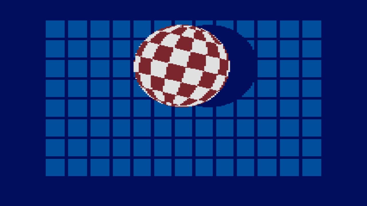 Atari big bouncing ball demo