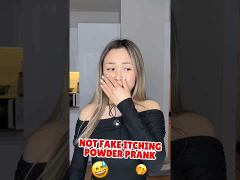 NOT FAKE ITCHING POWDER PRANK #shorts #iribabyworld #prank