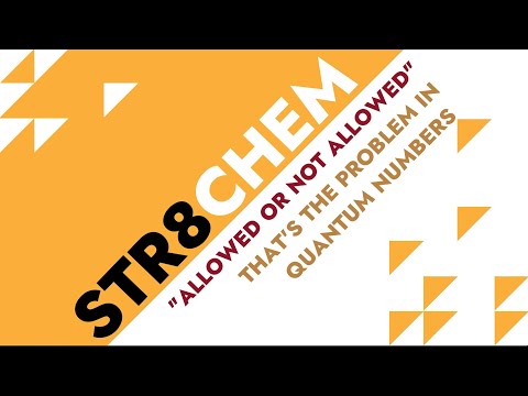 "Allowed or Not Allowed?" That's The Problem in Quantum Numbers! | STR8CHEM