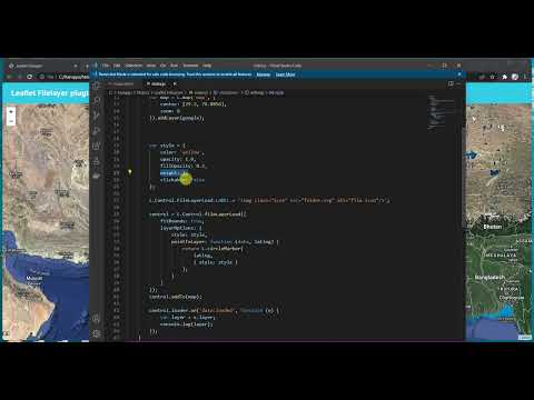 #leaflet - Loads local files (GeoJSON, JSON, GPX, KML) into the map