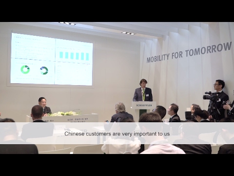Schaeffler CEO Klaus Rosenfeld speaks at Auto Shanghai 2017 [Schaeffler]