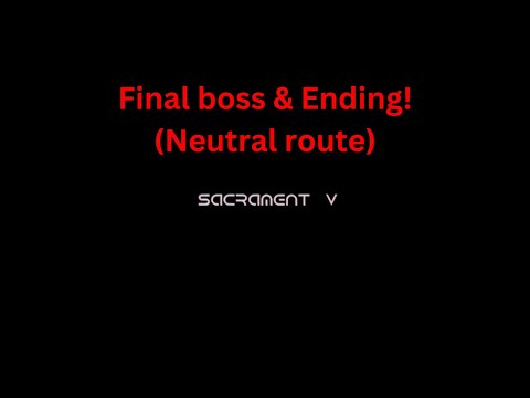 Steam Community :: Video :: Lucah: Born of a Dream - Neutral Final Boss ...