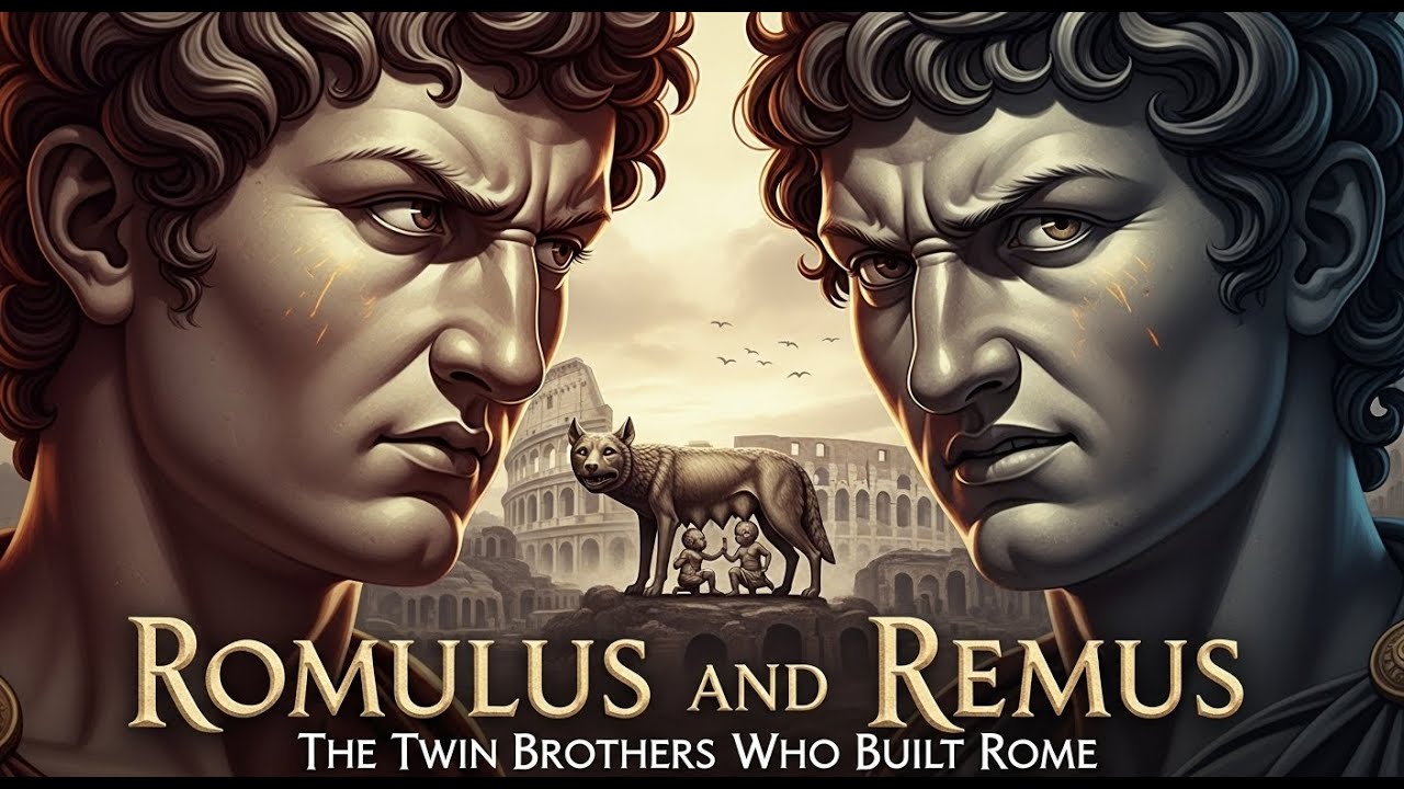 Romulus and Remus: How the First King of Rome Changed History Forever | The Founding of Rome