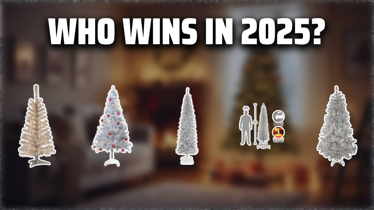 The Top 5 Best Silver Tinsel Tree in 2025 - Must Watch Before Buying!