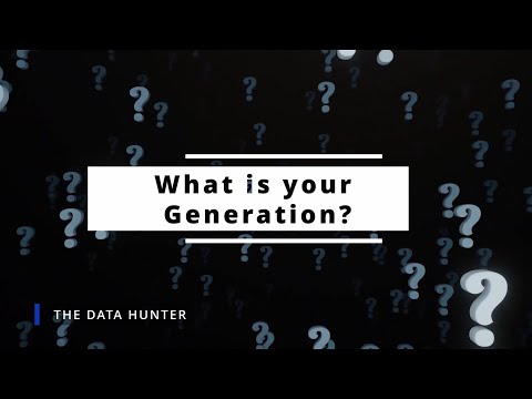 What is your Generation? | Which Generation do you belong to? | Generations listed by year