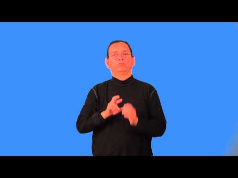 American Sign Language ASL Video Dictionary - astronaut