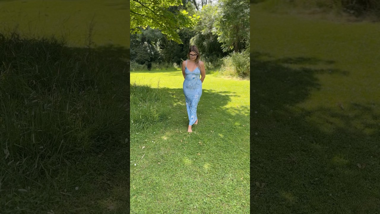 I miss the summer barefoot walks already #sundress #barefoot #aesthetic #ootd