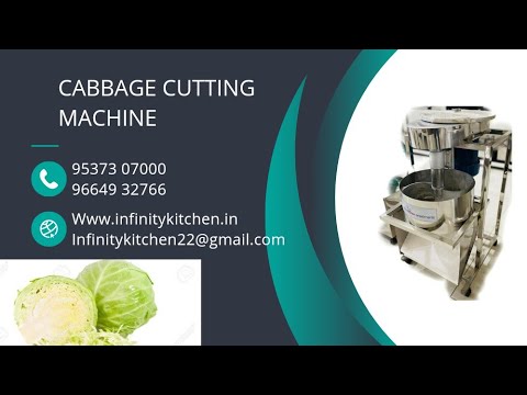 Gobi Manchurian Cabbage Cutting Machine - Gobi Manchurian Cutting ...